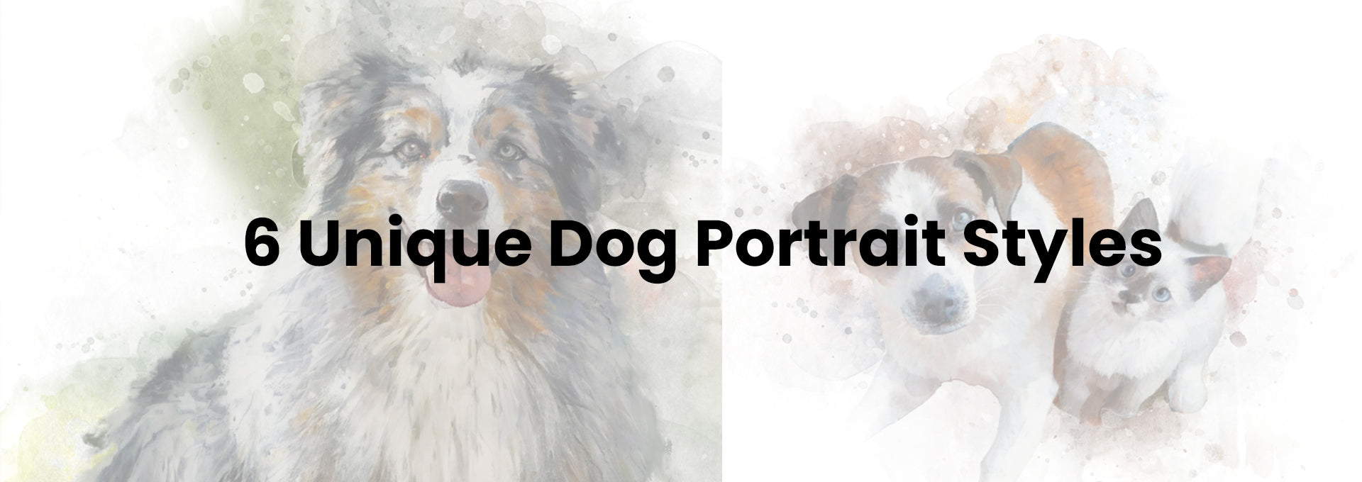 6 Unique Styles in Dog Painting | Pawfect2u Custom Pet Portraits